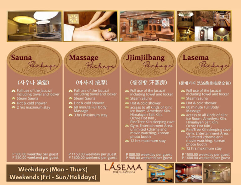 New Lasema Spa in Makati: A Korean Jjimjilbang Combining Wellness & Fun ...