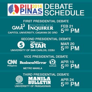 5 Highlights of the PiliPinas Debates 2016 | Philippine Primer