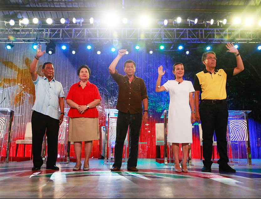 PiliPinas Debates 2016: the third and final Presidential Debate ...