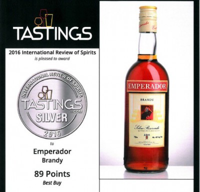 Emperador takes home Silver and Bronze awards at 2016 Int’l Review of ...