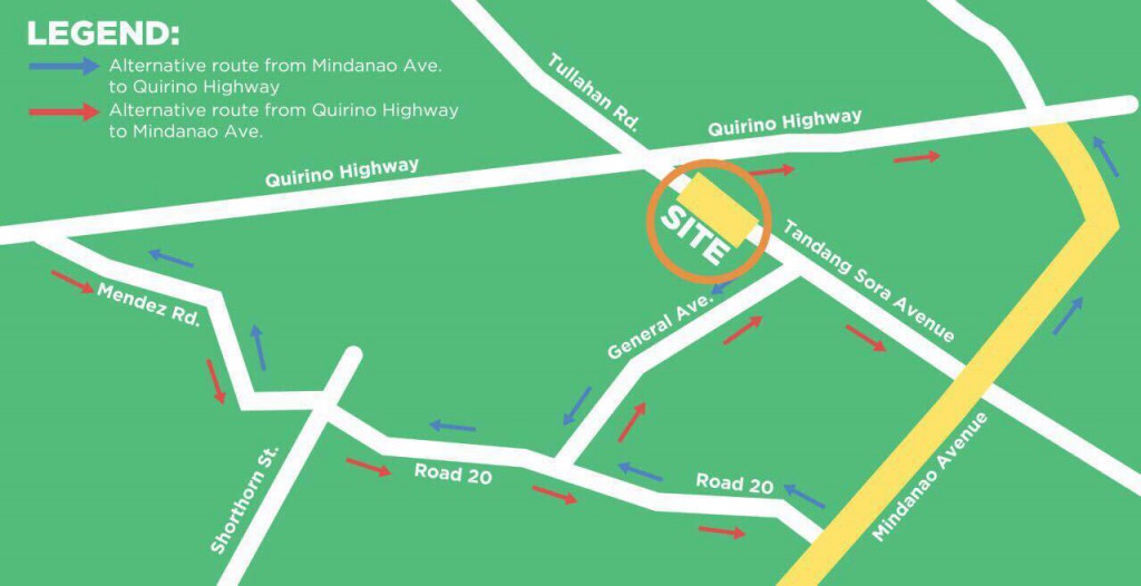 Diversion routes for 43-hour Maynilad water repair in Quezon City ...