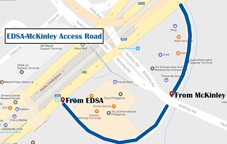 MMDA to open access road between EDSA and McKinley Rd | Philippine Primer