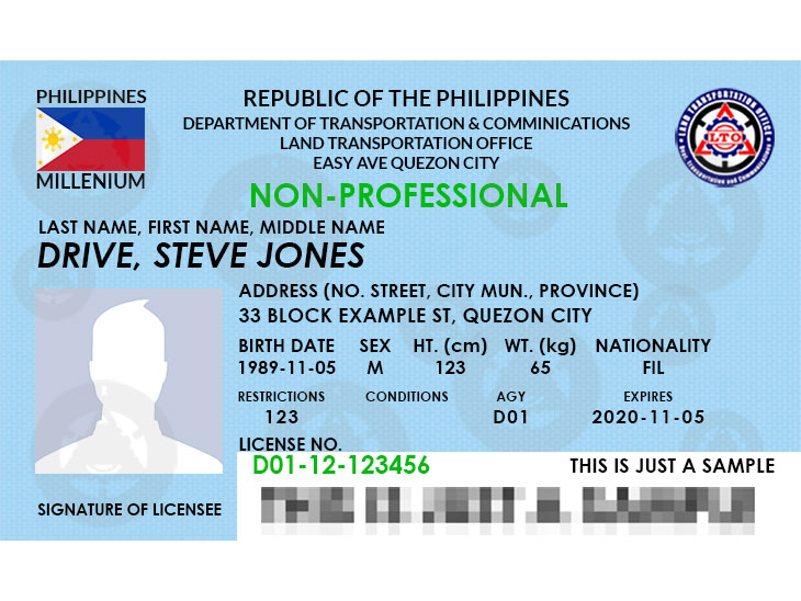 Validity of PH drivers’ licenses now 5 years, can be extended to 10 ...