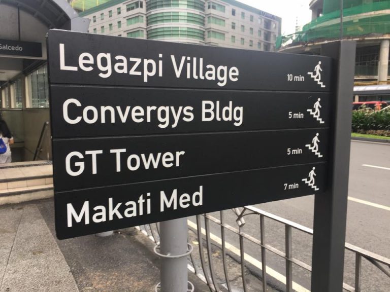 New way-finding system, now installed in Makati streets | Philippine Primer