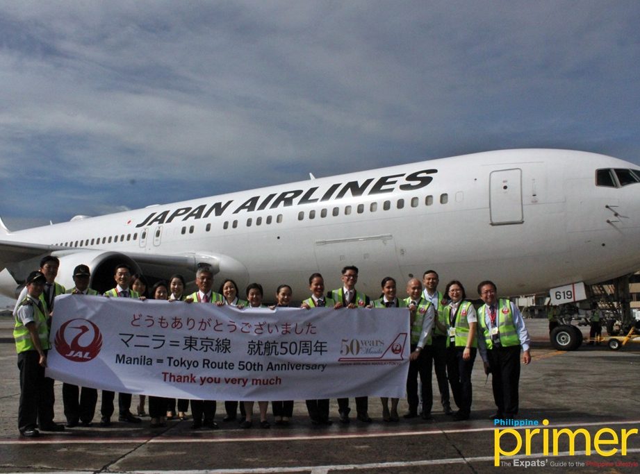 Japan Airlines celebrates 50 years of Manila-Tokyo line | Philippine Primer