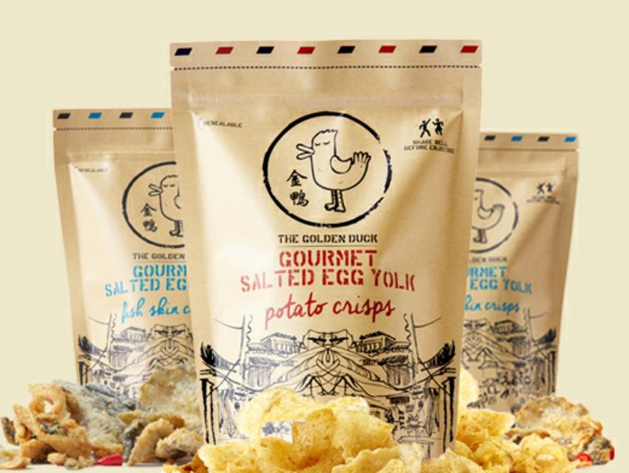 Eggciting snacking experience with The Golden Duck Salted Egg Crisps ...