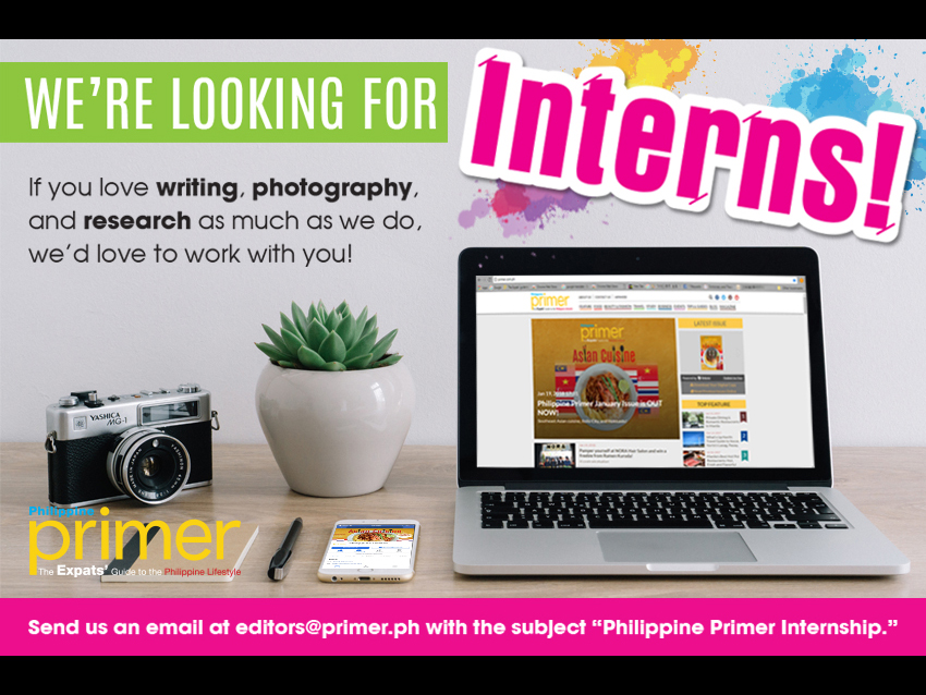Philippine Primer is looking for INTERNS! | Philippine Primer