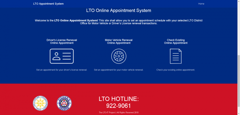 LTO now accepts Online Appointment for Renewals | Philippine Primer