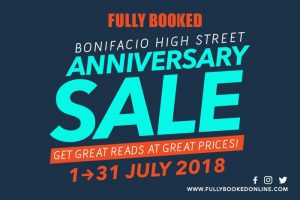 Fully Booked BGC: Anniversary Sale for Whole Month of July | Philippine ...