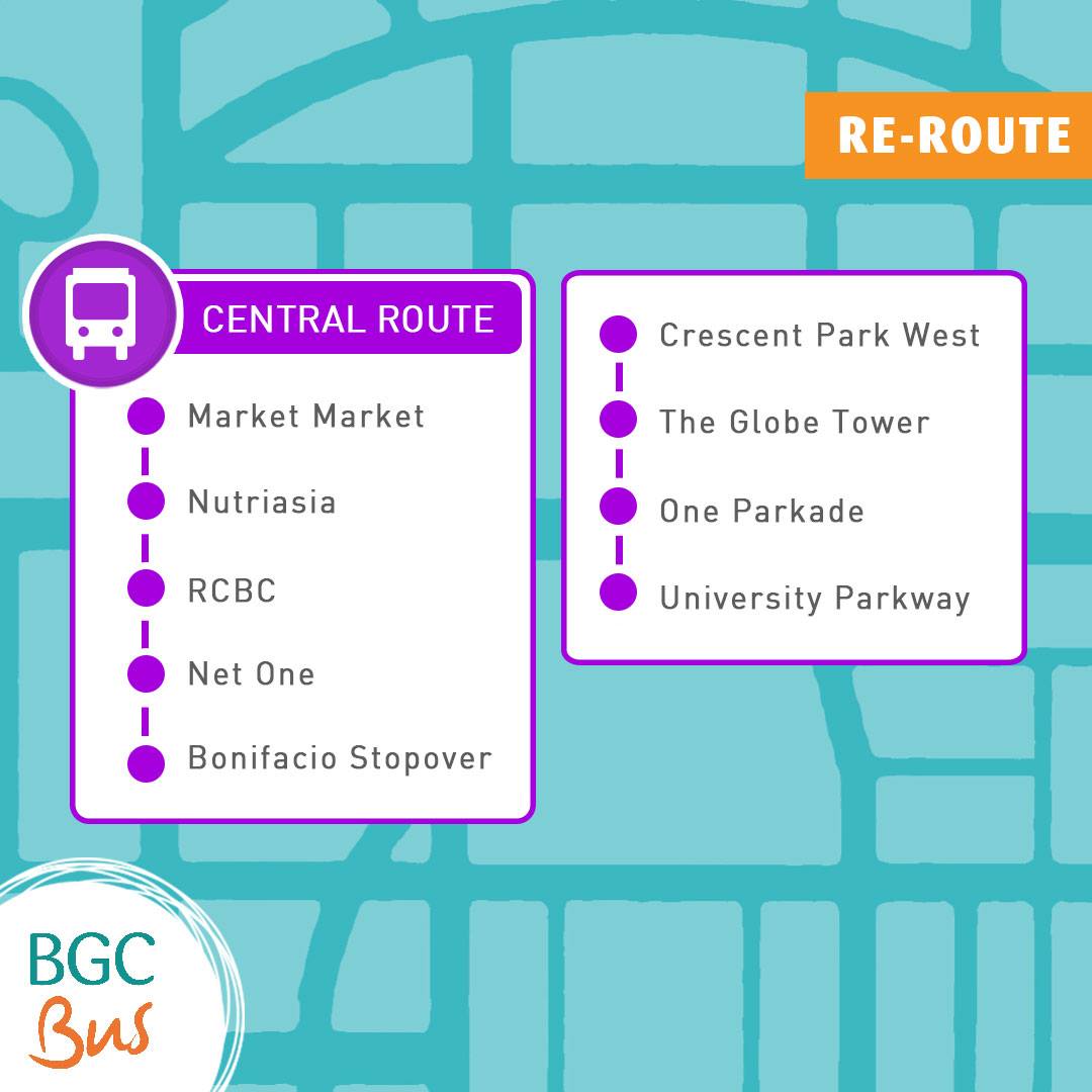 BGC Bus Routes and Schedule Changes with the New One-Way Scheme ...