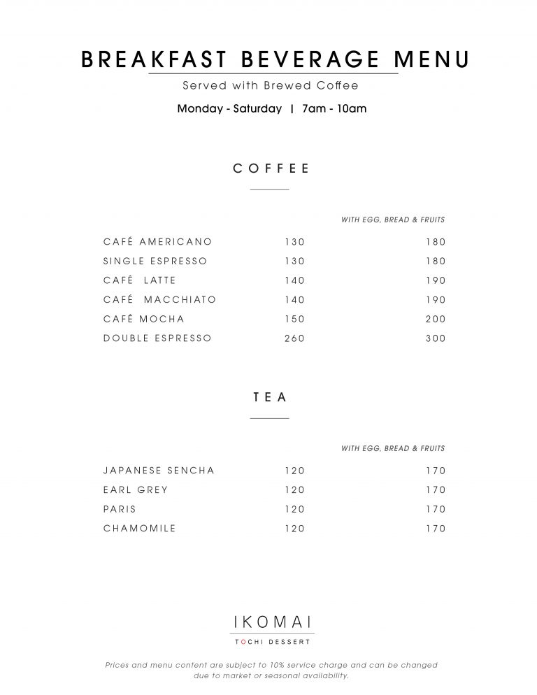 Ikomai and Tochi Desserts Is Now Serving Your Favorite Japanese ...