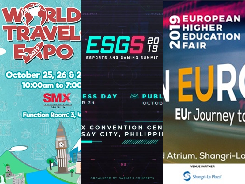 EVENTS IN MANILA: October 26-27, 2019 | Philippine Primer