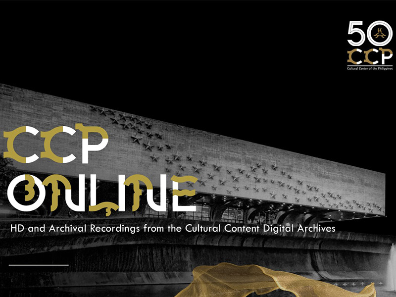 Cultural Center of the Philippines Launches Free HD Viewing of Shows ...