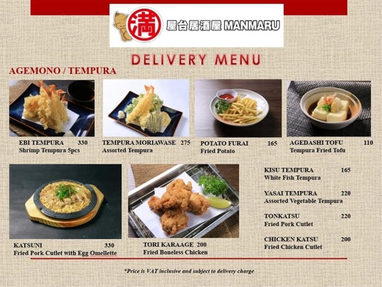 Manmaru Japanese Restaurant Offers Authentic Japanese Comfort Food at ...