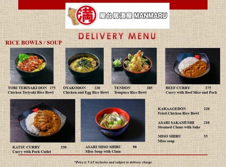 Manmaru Japanese Restaurant Offers Authentic Japanese Comfort Food at ...
