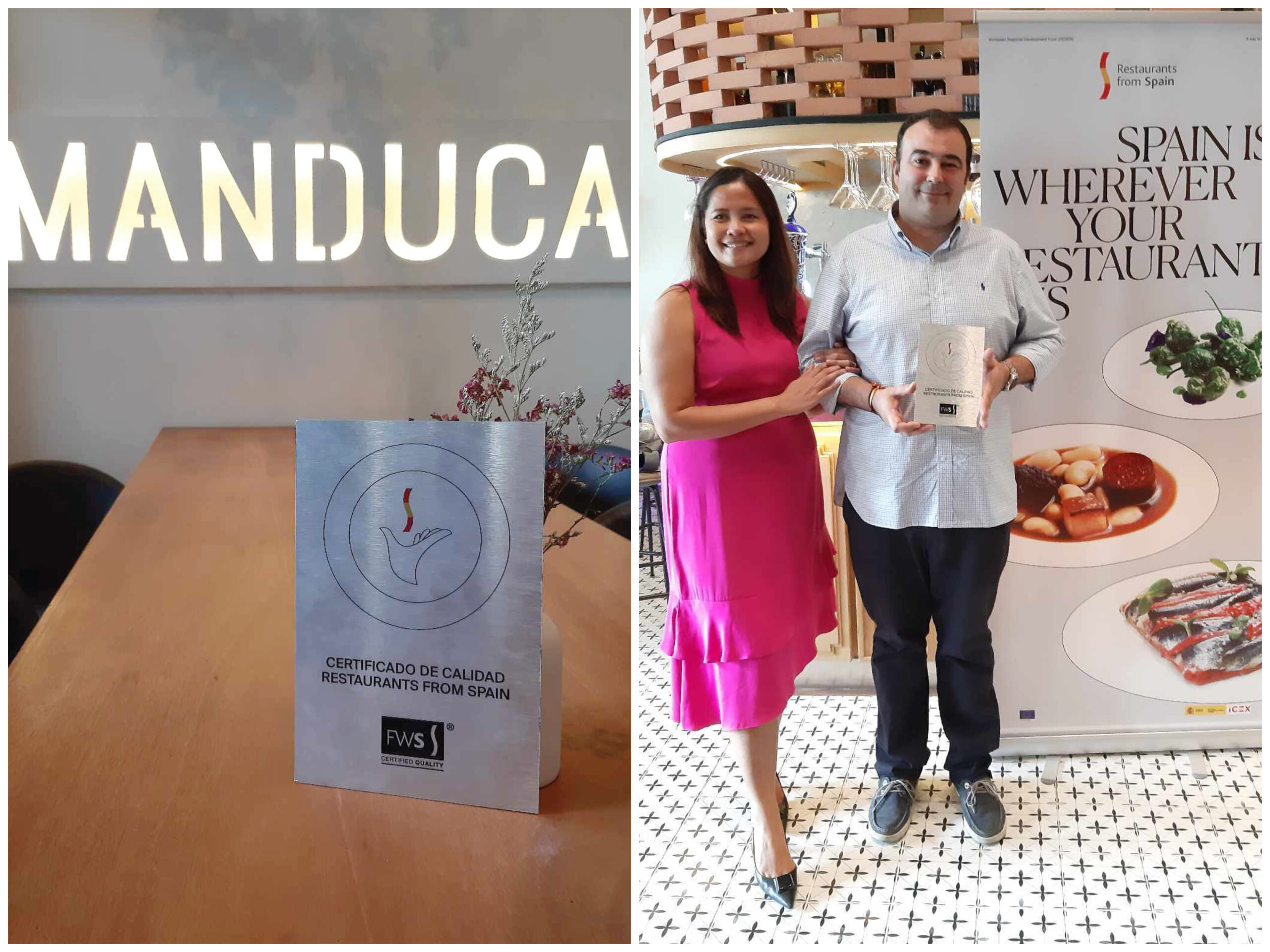 Spanish Embassy Awards Prestigious Restaurants from Spain Certification ...