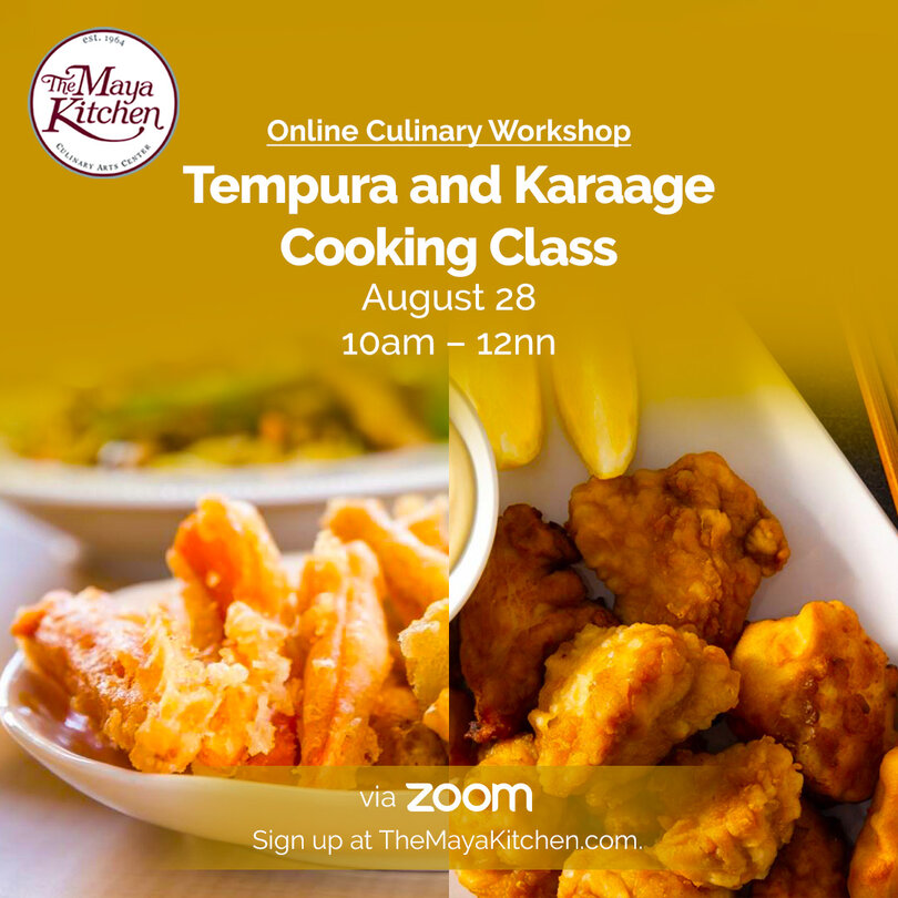 The Maya Kitchen Kicks off August Cooking Classes this ECQ | Philippine ...