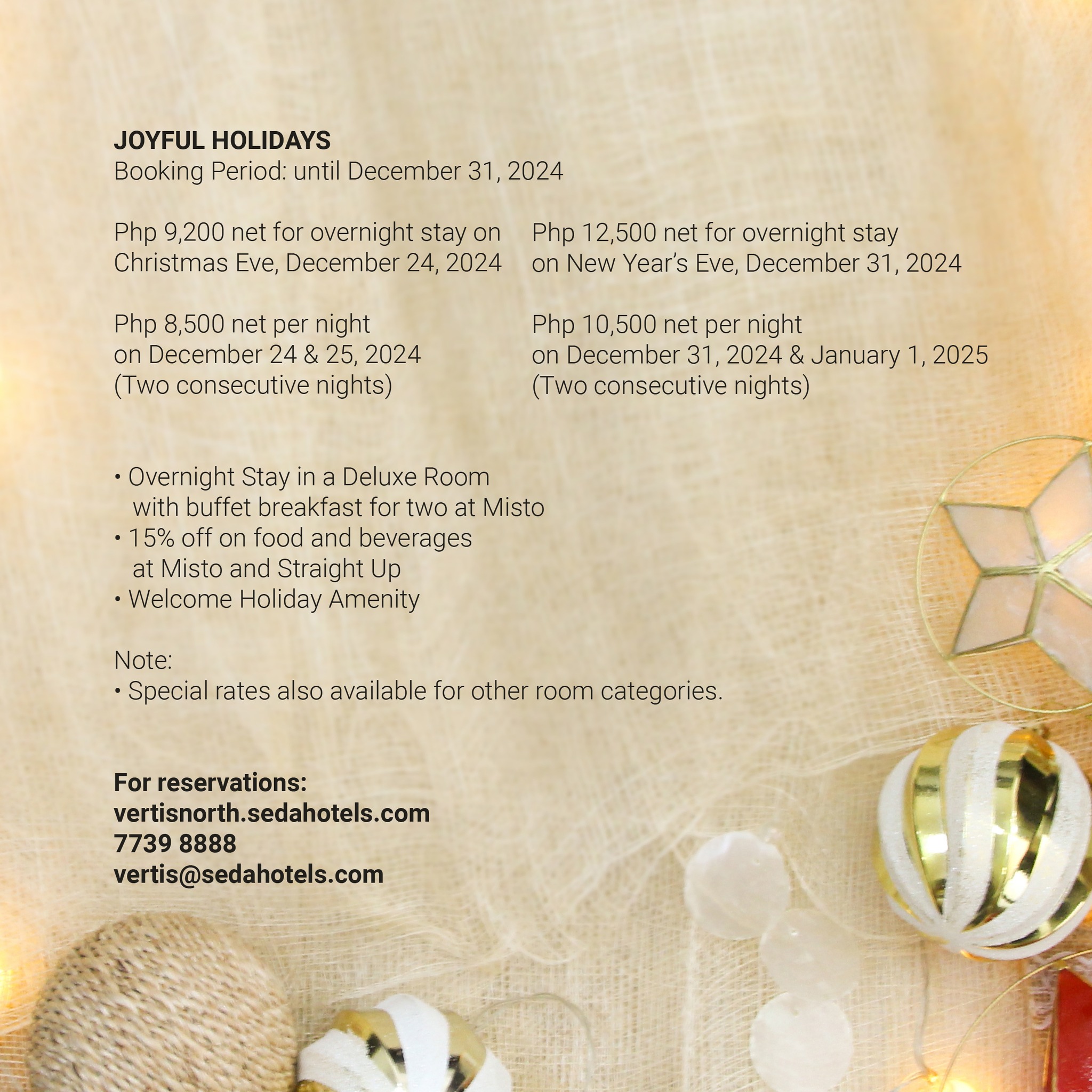 LIST: Christmas, New Year Celebrations, and Promos in Metro Manila to ...