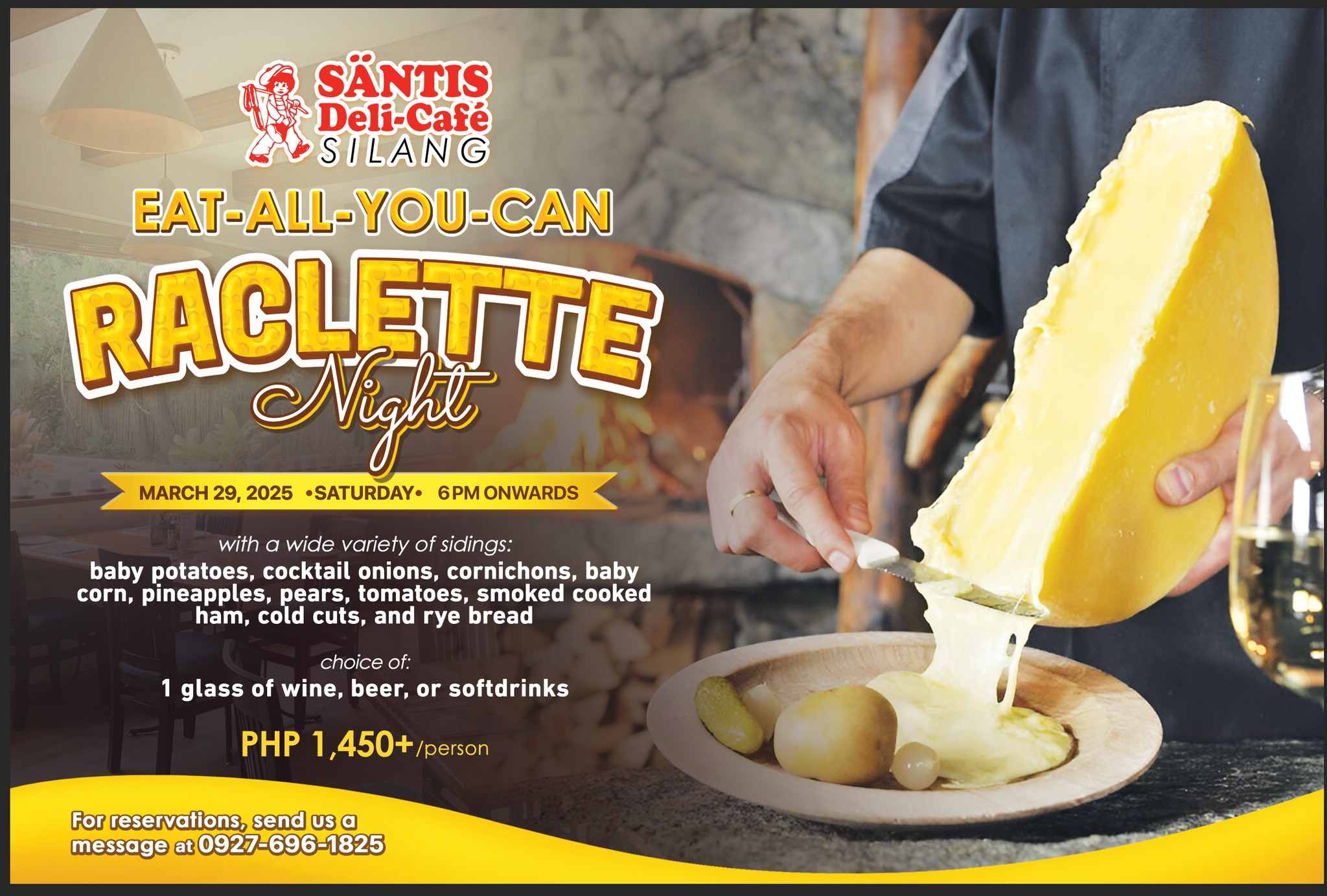 Raclette Night Returns to Säntis Delicatessen Bigger and Cheesier Than ...