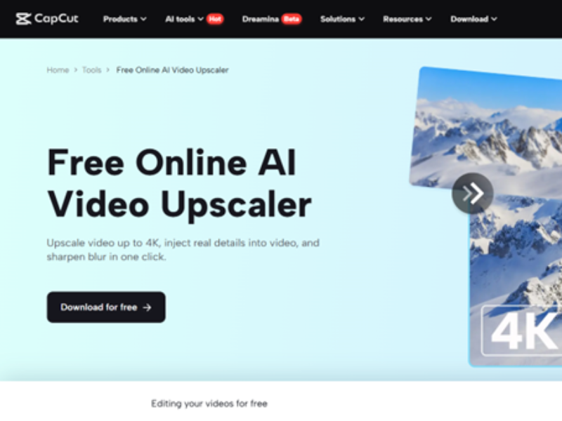 Enhance Space Exploration Videos Using AI Video Upscaler in CapCut ...