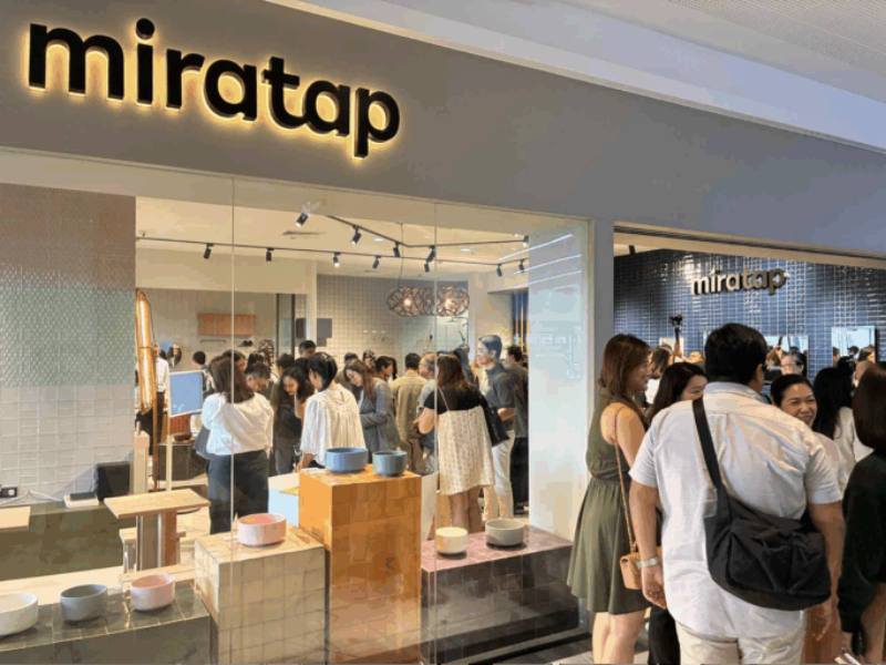 miratap Brings Japanese Minimalism and High-End Home Fixtures to Manila with New Greenhills ...
