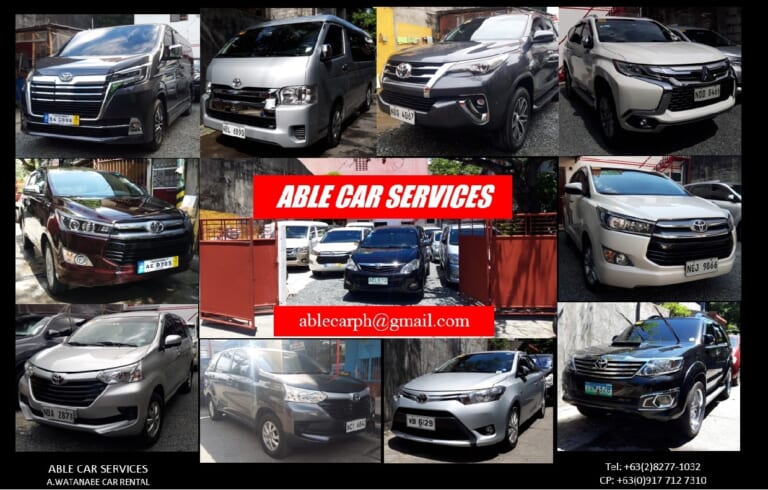 Able Car Services in Metro Manila: Your Trusted Mobility Partner ...