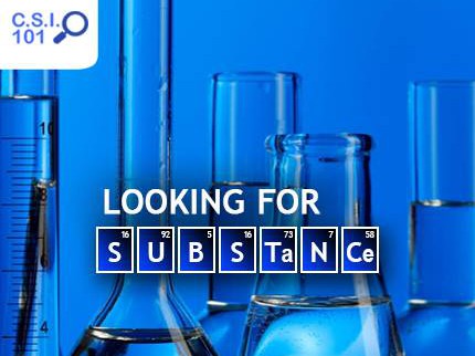 Solve a chemical mystery at CSI101: Looking for Substance | Philippine ...