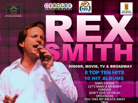 Rex Smith live in Manila on September 18 | Philippine Primer