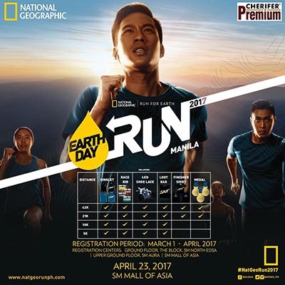 Run for Mother Nature once more at Earth Day Run 2017 | Philippine Primer