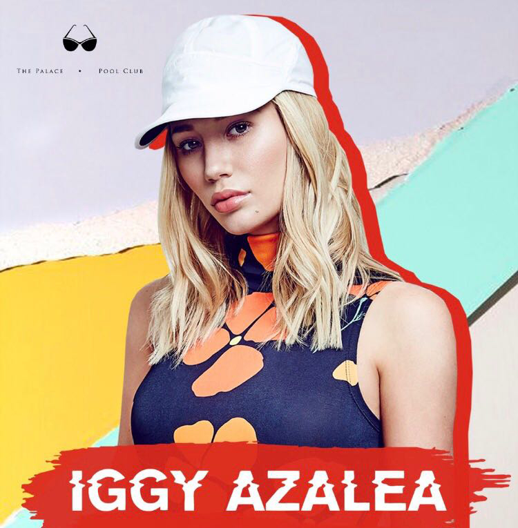 The Realest Rapper, Iggy Azalea, drops the beat at The Palace Pool Club ...