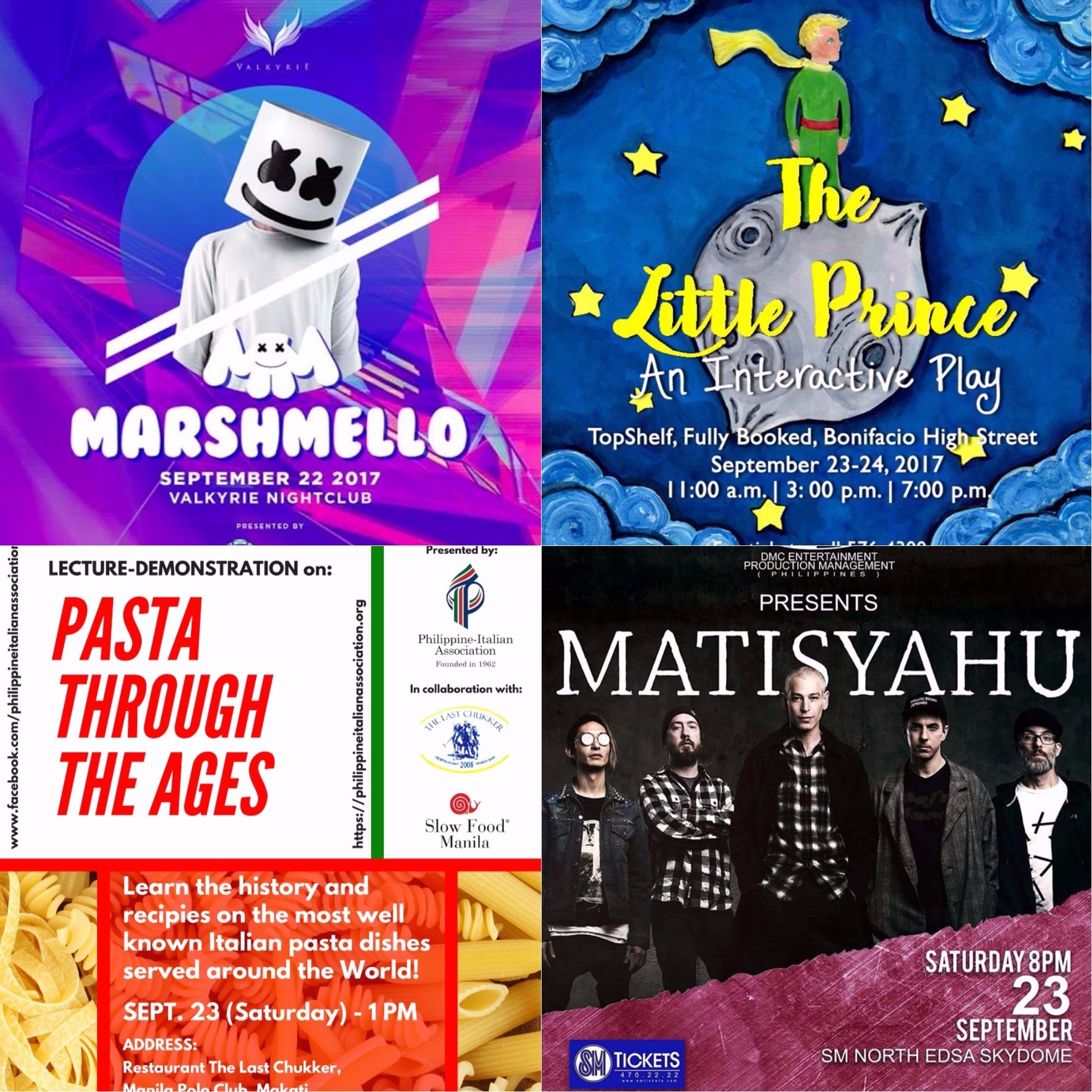 Events Happening this Weekend (September 22-24) | Philippine Primer