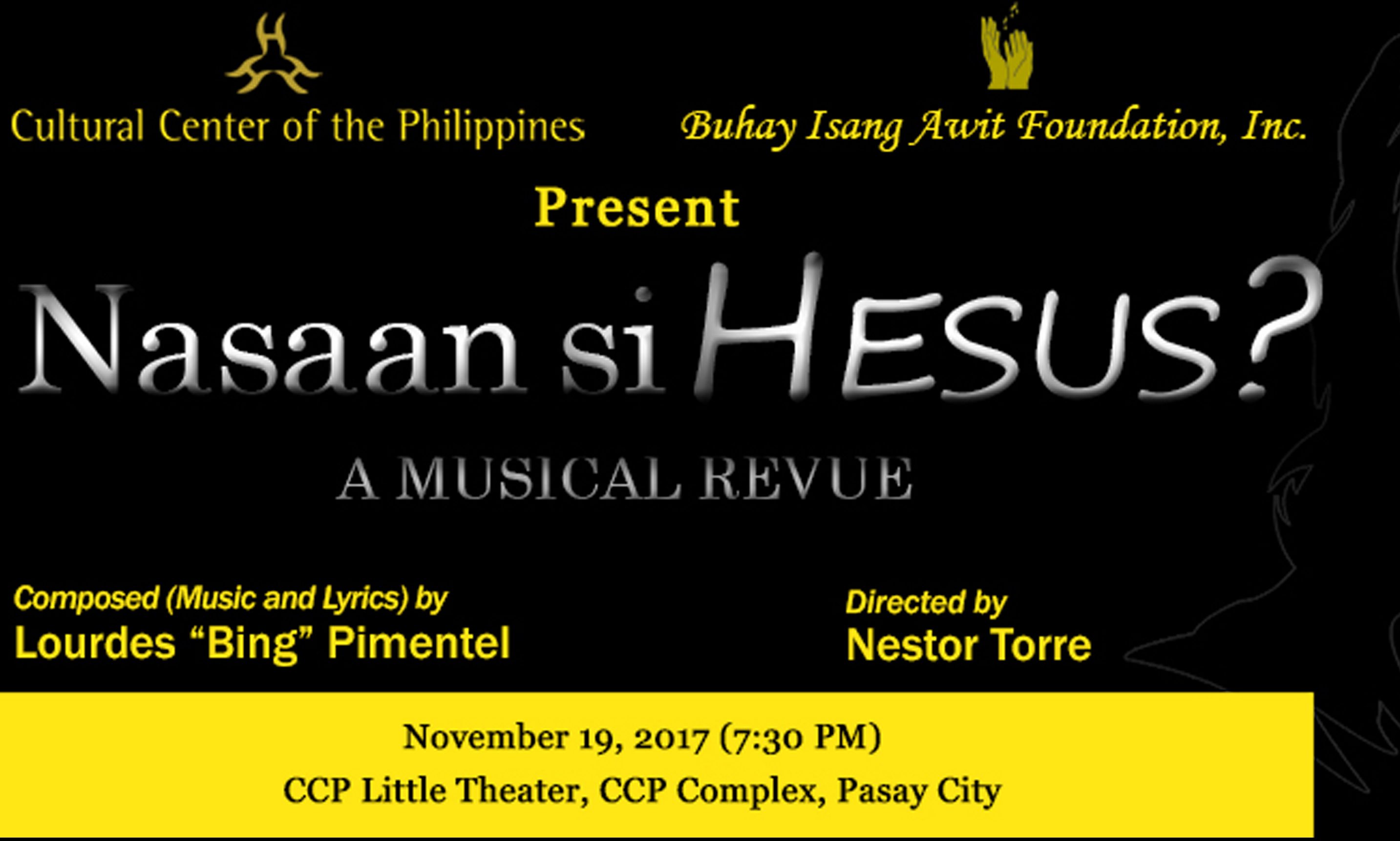 “Nasaan si Hesus?” restages at CCP Little Theater | Philippine Primer