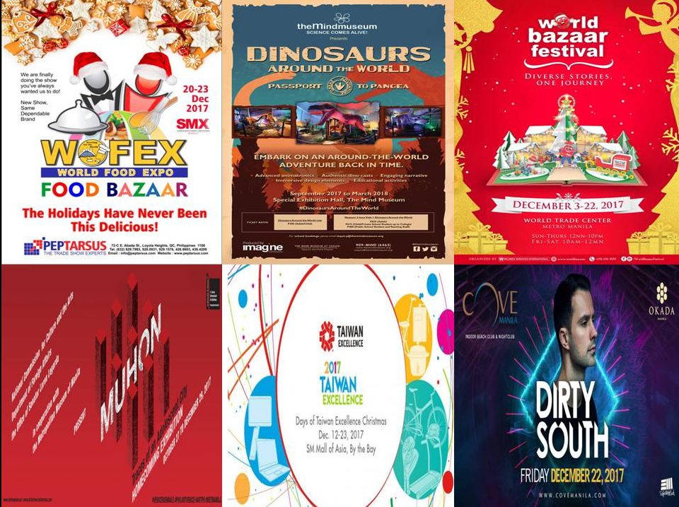 Events Happening This Weekend: December 22-24, 2017 | Philippine Primer