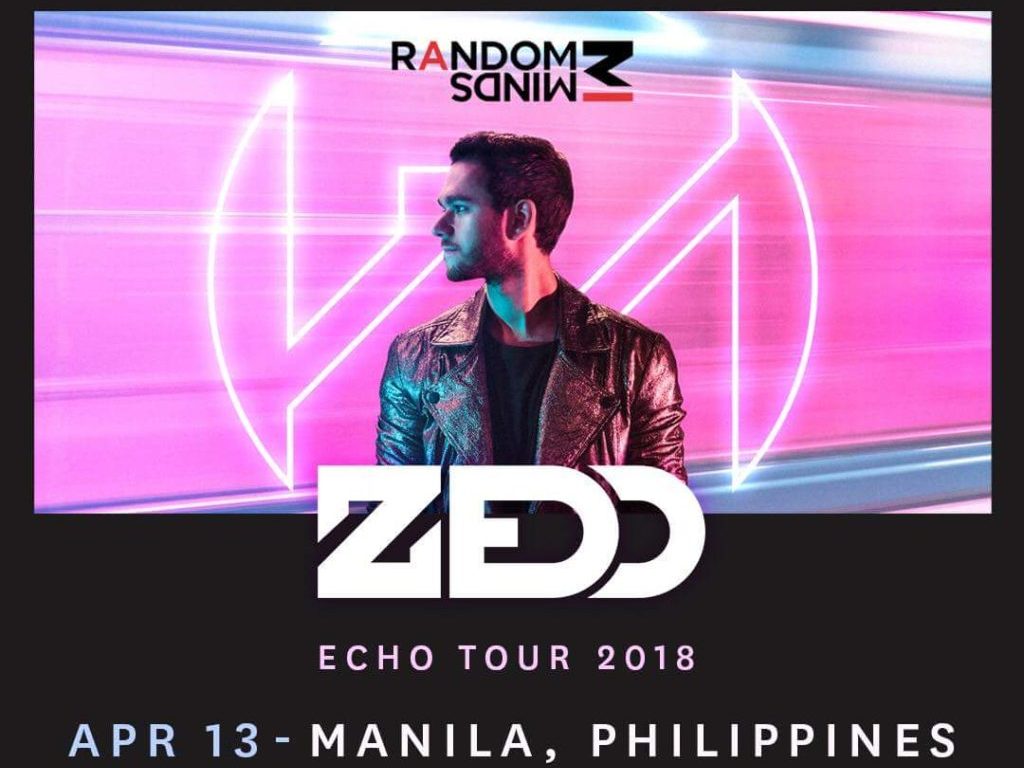 Zedd returns to Manila on April 13, 2018 | Philippine Primer