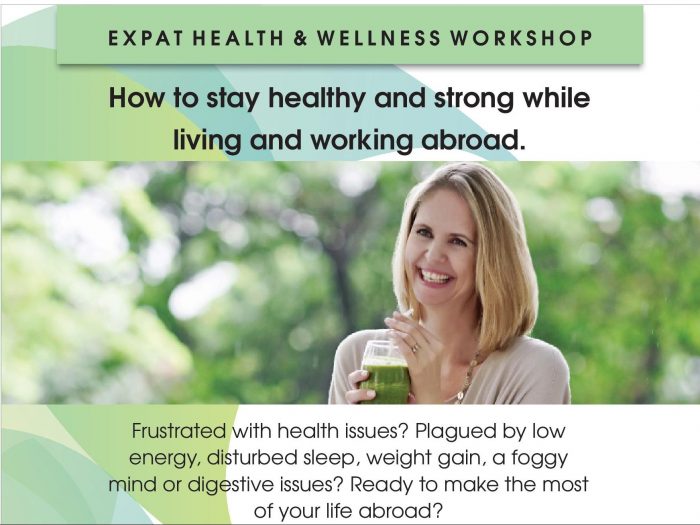 Expat Health and Wellness Workshop | Philippine Primer