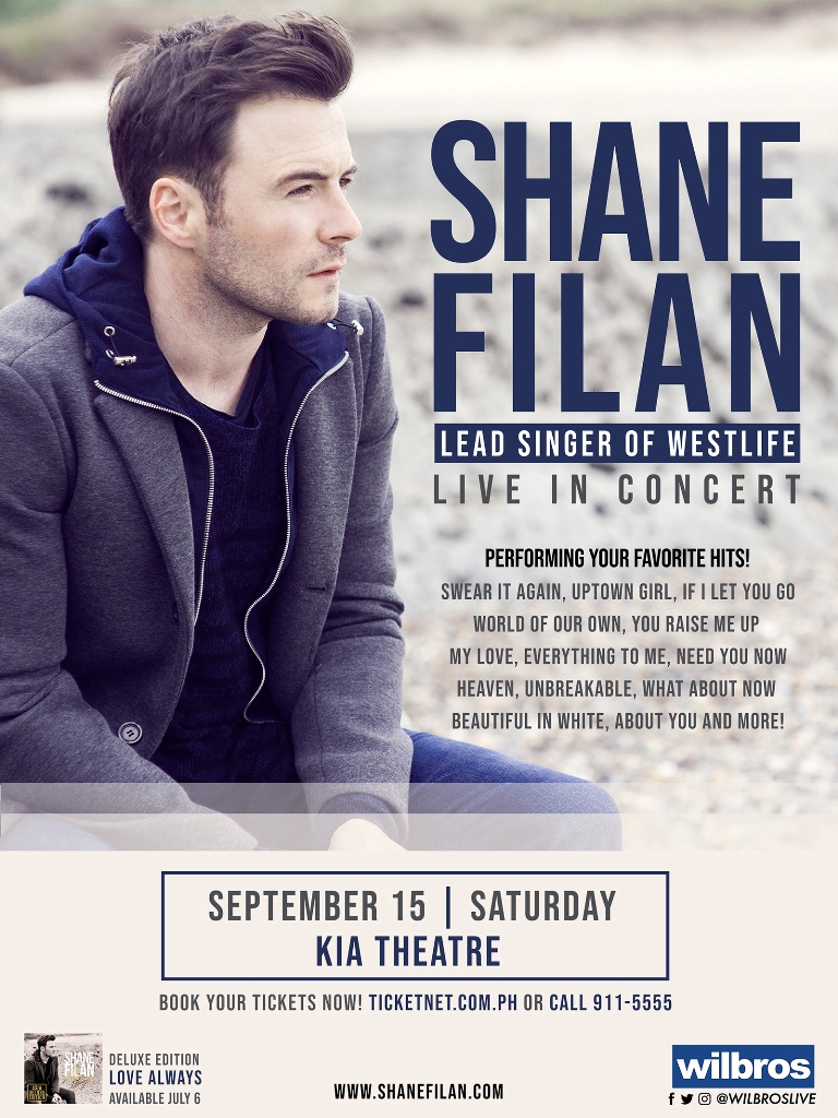 Westlife’s Shane Filan Returns to Manila for a Concert! | Philippine Primer