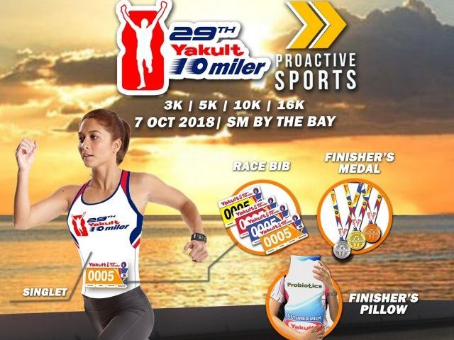 The 29th Yakult 10-Miler Run is Happening This October 2018 | Philippine Primer