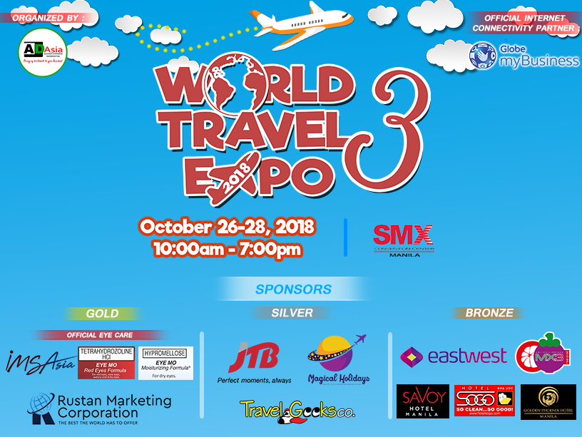 World Travel Expo 2018 Happens This October 26 to 28 | Philippine Primer