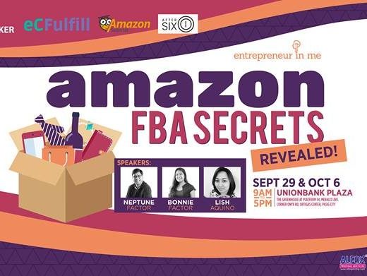 Manila Workshops: Amazon FBA Secrets Revealed! | Philippine Primer