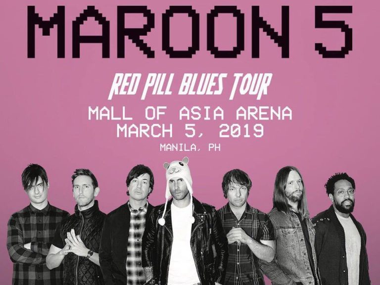 Maroon 5 Returns to Manila this 2019 for Red Pill Blues Tour ...