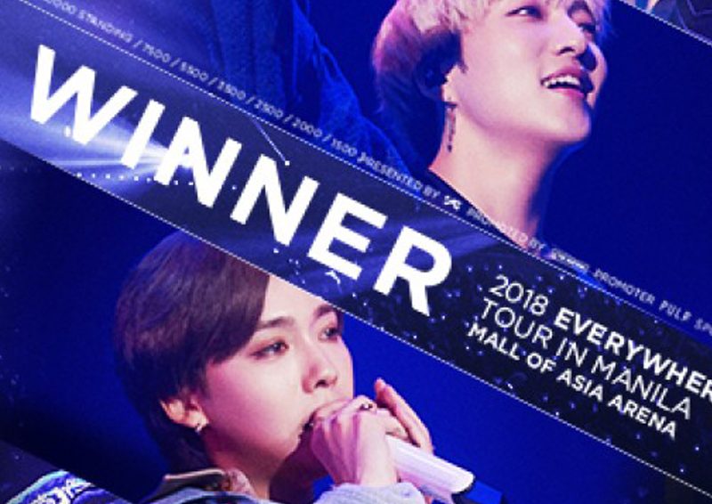 WINNER Brings “Everywhere” World Tour To Manila on November 10, 2018 ...