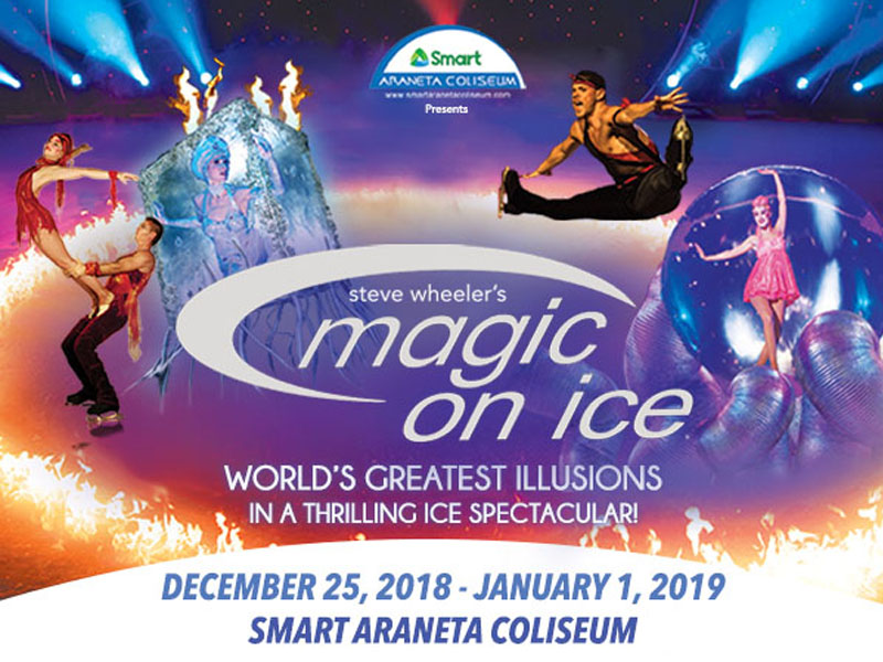 Witness Steve Wheeler’s Magic on Ice Starting December 25! | Philippine ...
