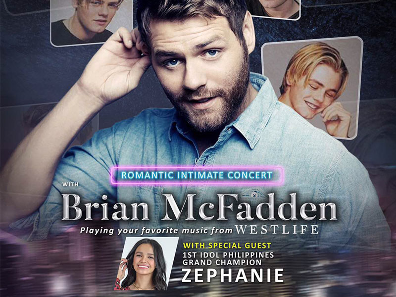 Westlife Singer Brian Mcfadden Holds His First Solo Concert in Manila ...