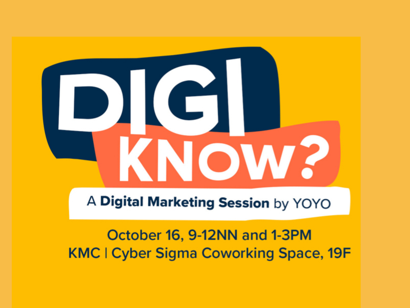 Jumpstart Your Digital Growth with DIGI KNOW on October 16 | Philippine ...