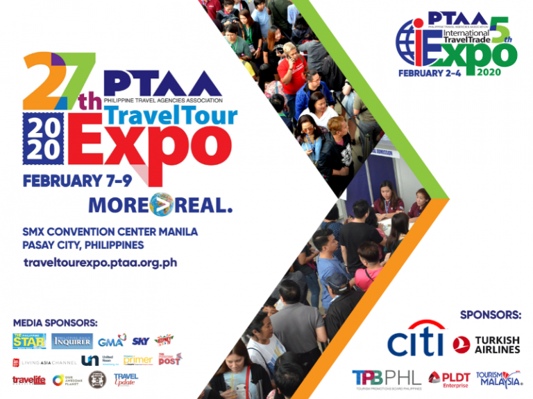 Score Great Deals at the 27th PTAA Travel Tour Expo This February 2020 ...