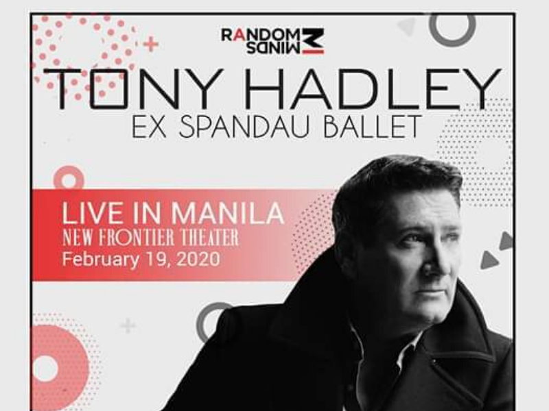 British Vocalist Tony Hadley Will Perform Live in Manila This February ...