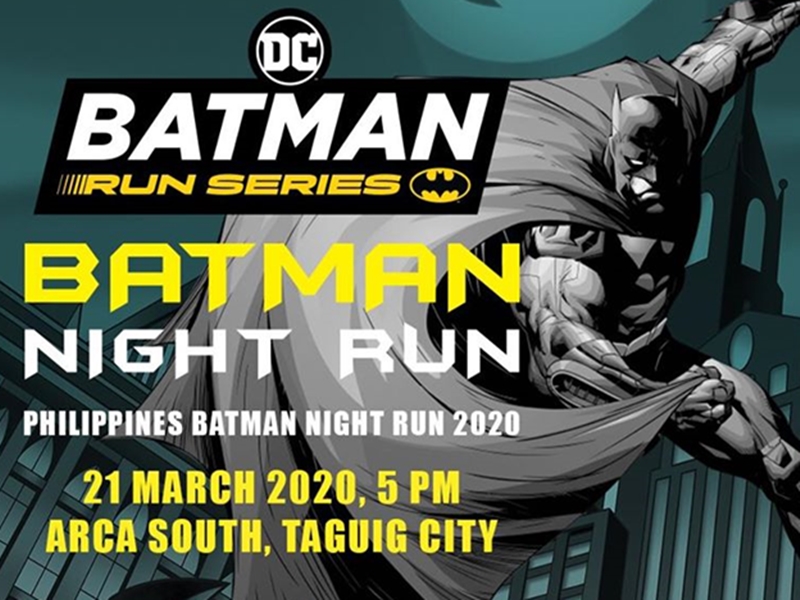 Take Your Marks at the Batman Night Run This March | Philippine Primer