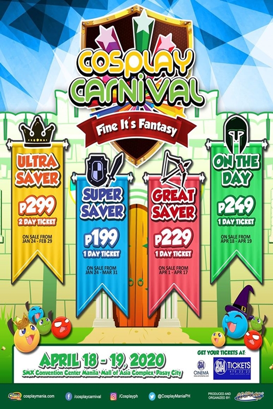Embark on an Adventure at Cosplay Carnival 2020 This April | Philippine ... Embark on an Adventure at Cosplay Carnival 2020 This April | Philippine ...