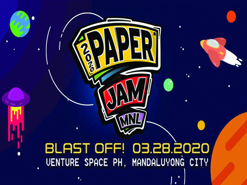 Get Creative at Paper Jam MNL 2020 This March | Philippine Primer
