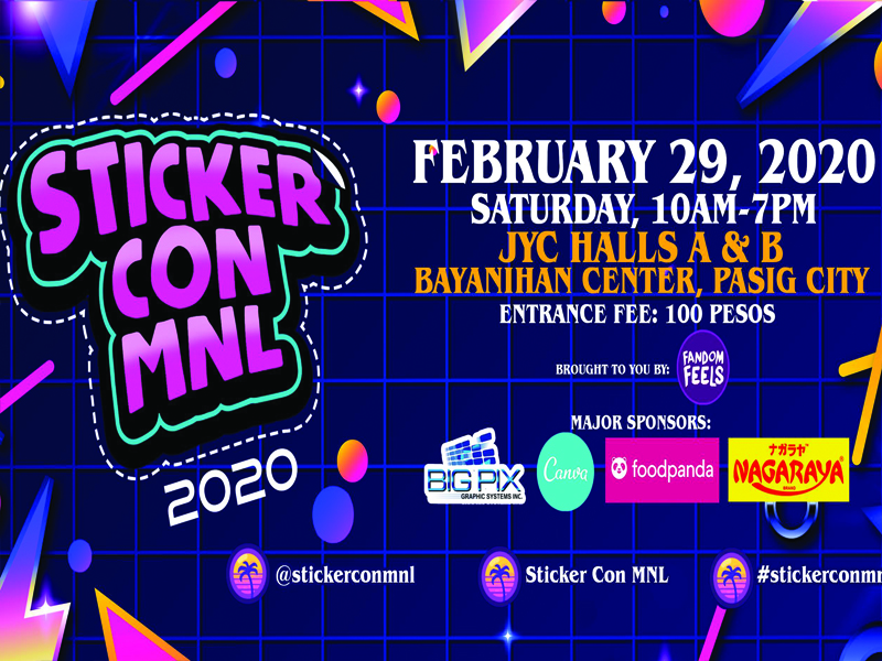Gear up for Sticker Con MNL This February | Philippine Primer